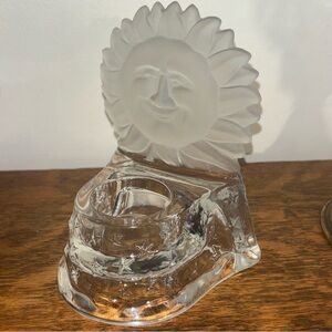 PartyLite | Accents | Partylite Vintage 9s Celestial Sun Face Candle ...